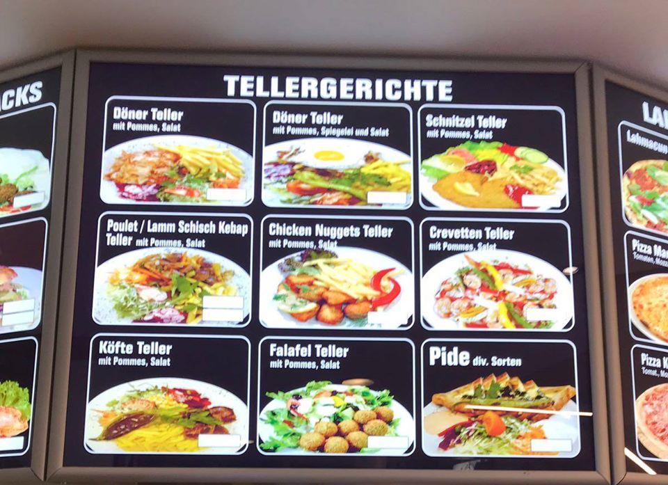 Speisekarte von Big Chefs Kebab, Landquart