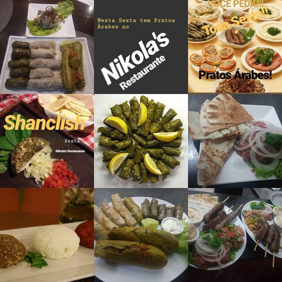 Menu at Nikola's Restaurante, Ouro Fino