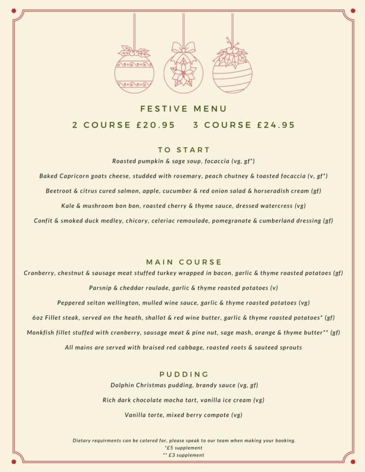 Menu at The Dolphin pub & bar, Eastbourne