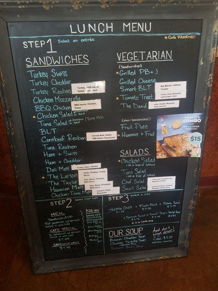 Menu at Tea's Me Cafe Indy, Indianapolis