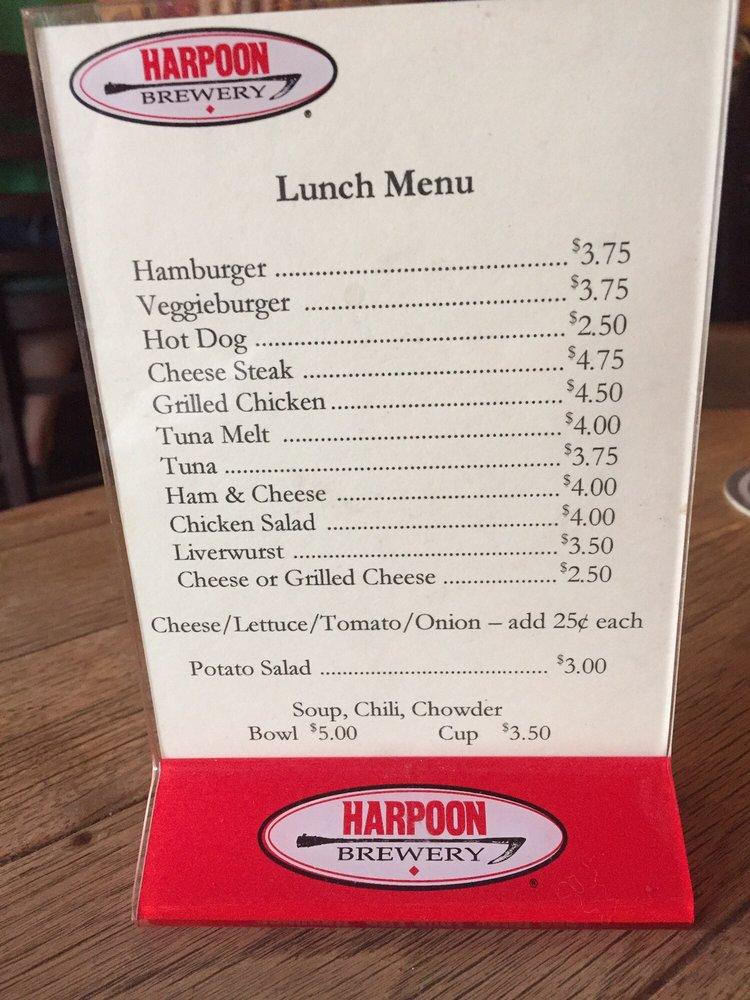 Menu at Dutch Tavern pub & bar, New London