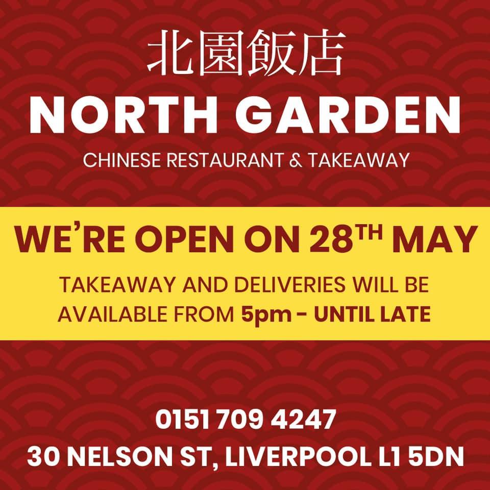 North Garden Restaurant Liverpool Menu | Fasci Garden