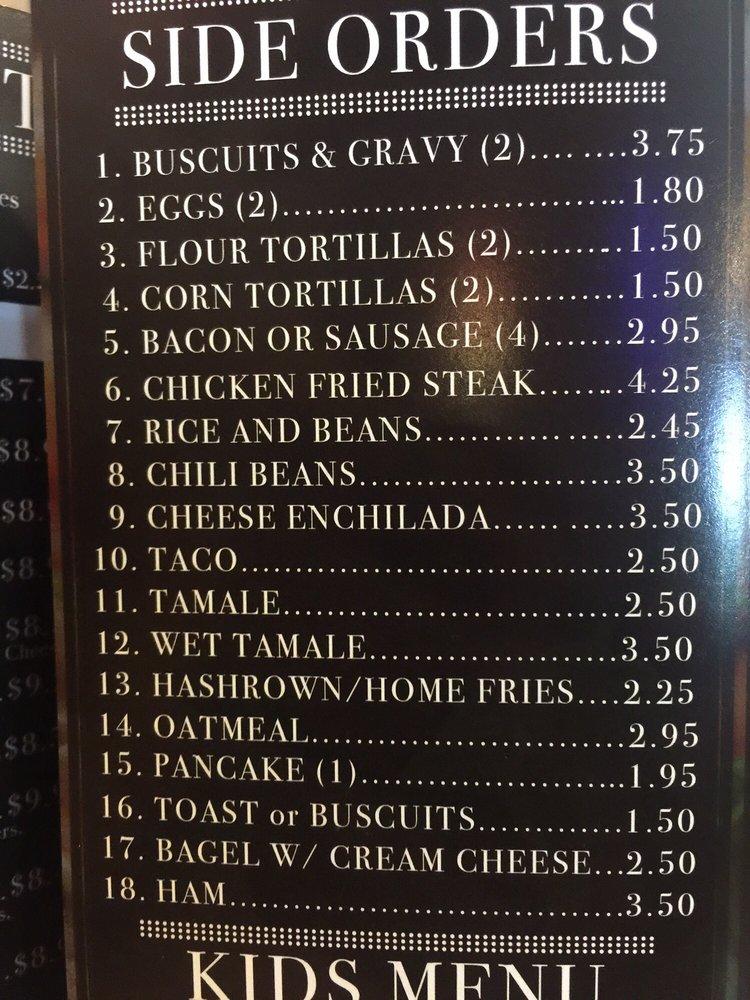 Menu at The Elm Cuisine Café restaurant, Lancaster