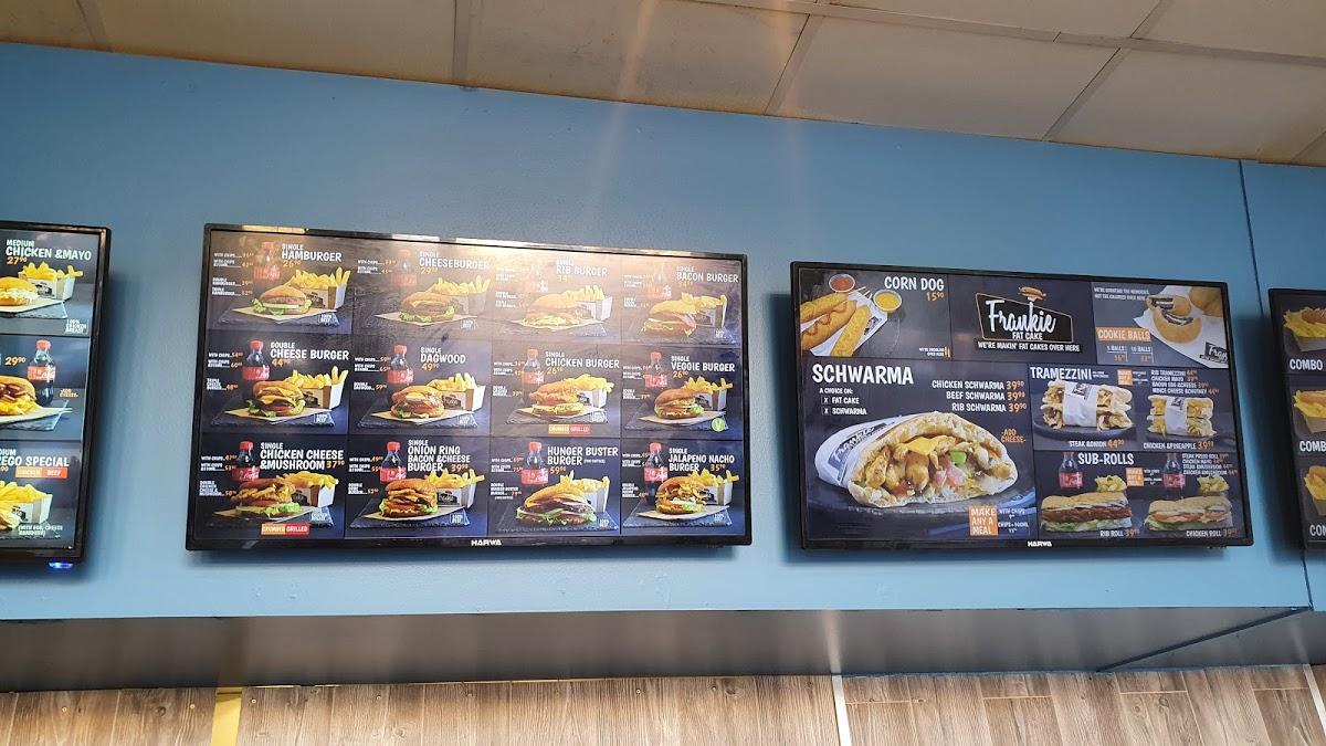Carta del restaurante Vetkoek World, Roodepoort, 52 Sonop St