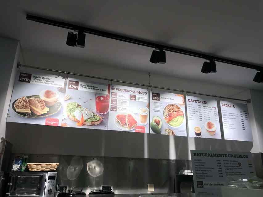 Menu em Go Natural - Holmes Place Alvalade, Lisboa