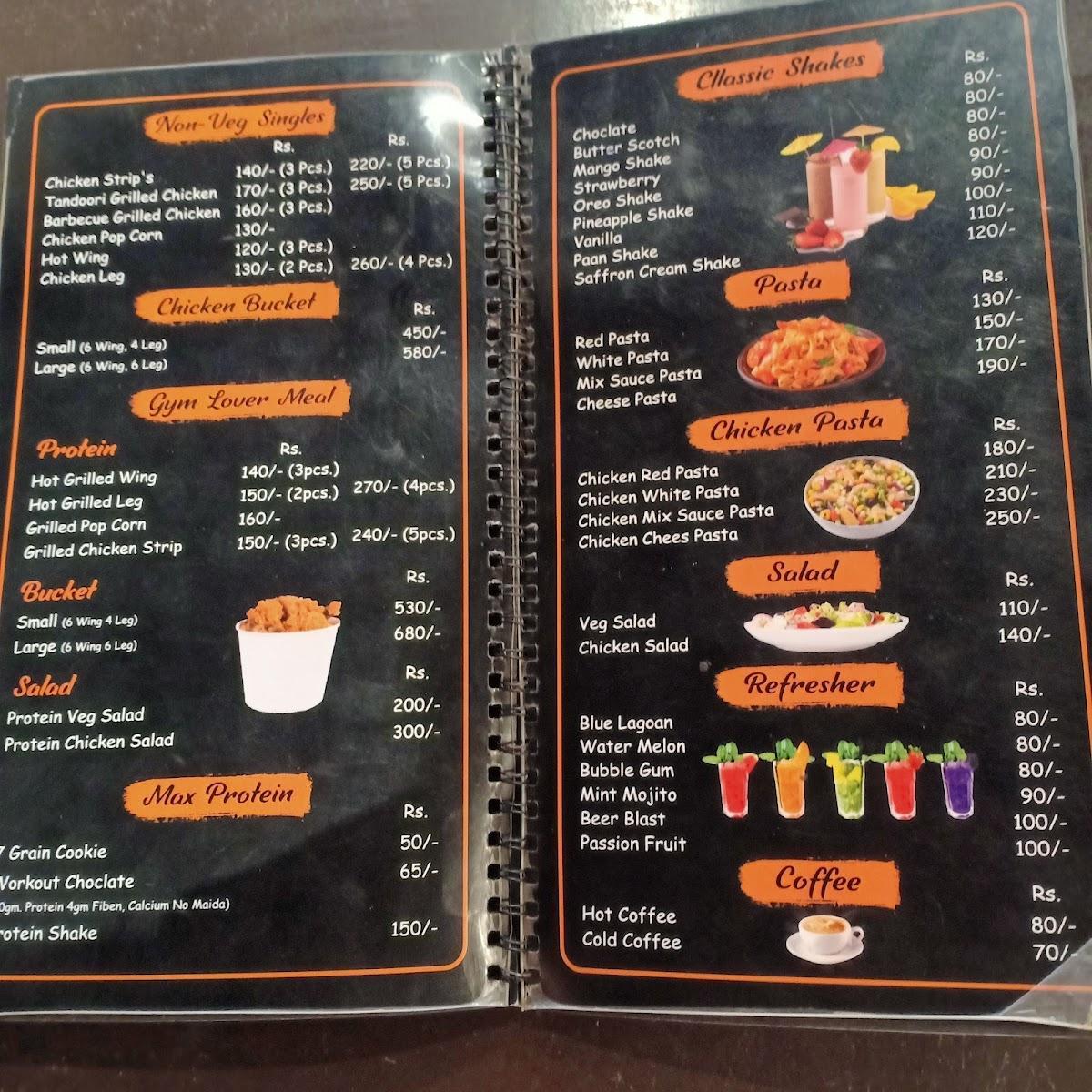 Menu at Burger Block, Dhariwal