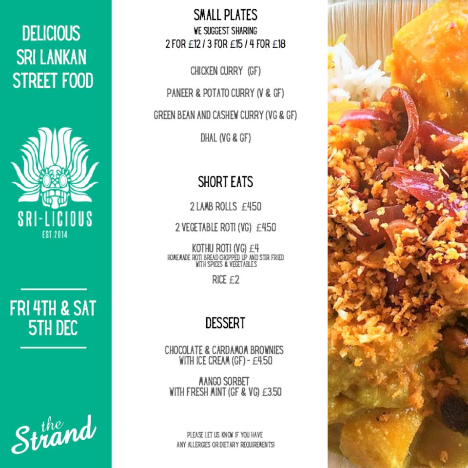 Menu at The Strand pub & bar, Cheltenham
