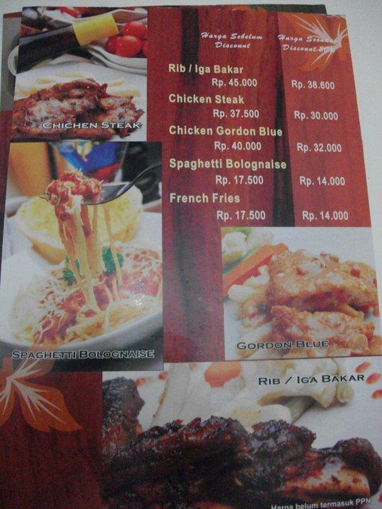 Menu at EG Exotic Garden Resto and Food Court restaurant, Surabaya