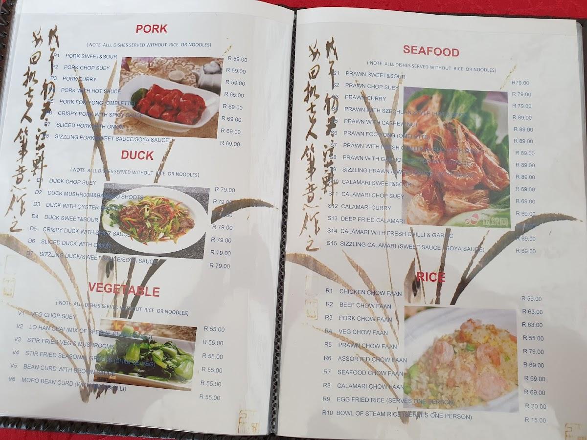Menu at Golden DRAGON Chinese Restaurant, Randburg, Eagles Landing ...