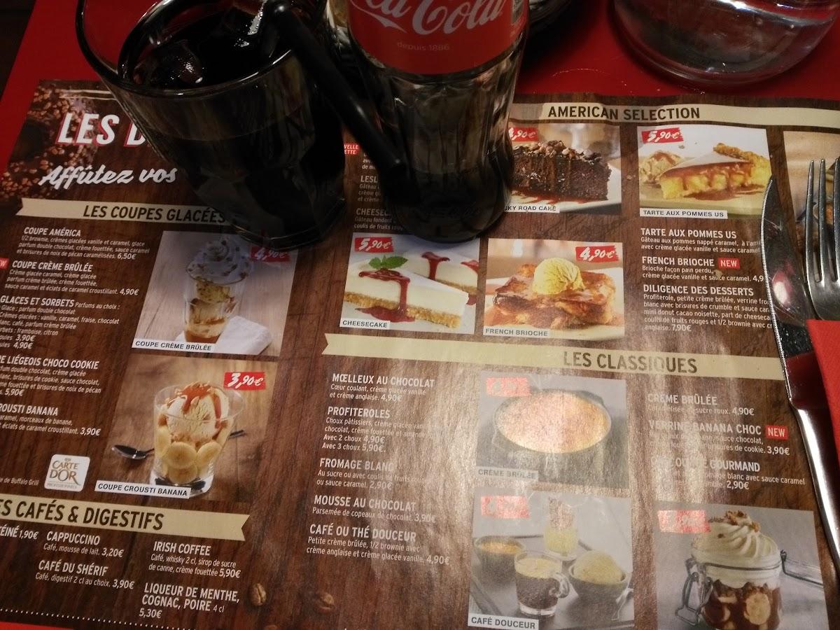 Menu at Buffalo Grill - Clermont Ferrand restaurant, Clermont-Ferrand