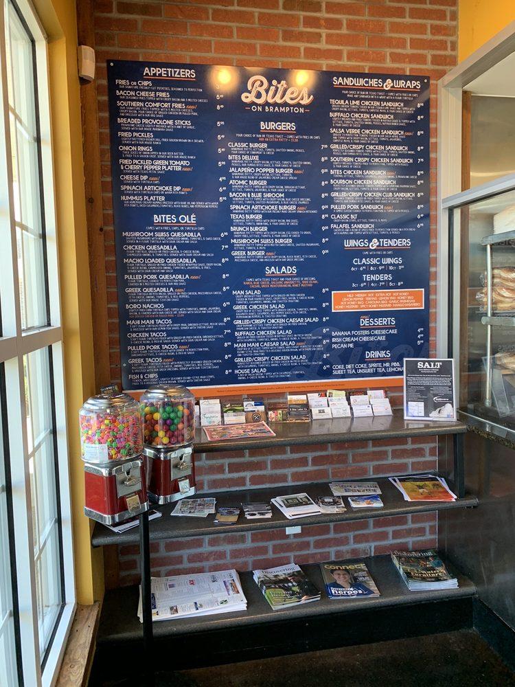 Menu at Bites in the Boro restaurant, Statesboro, Statesboro Pl Cir
