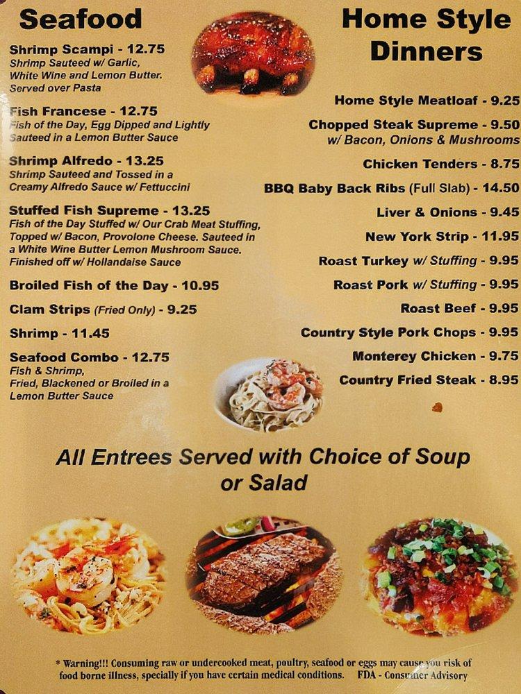 Menu at Susie's Grill pub & bar, Spring Hill