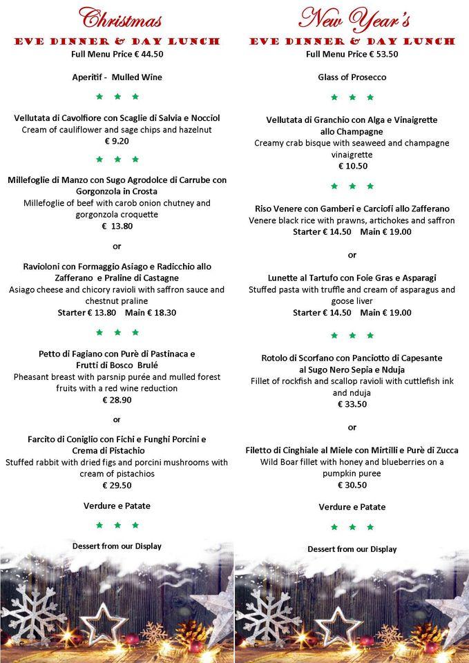 Menu at Horizon Restaurant & Apartments Gozo - Horizon Complex, Żebbuġ