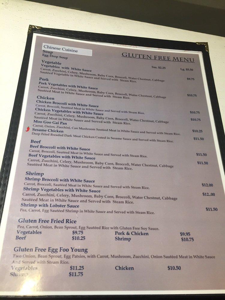Menu at Wok In Wok Out restaurant, Colorado Springs