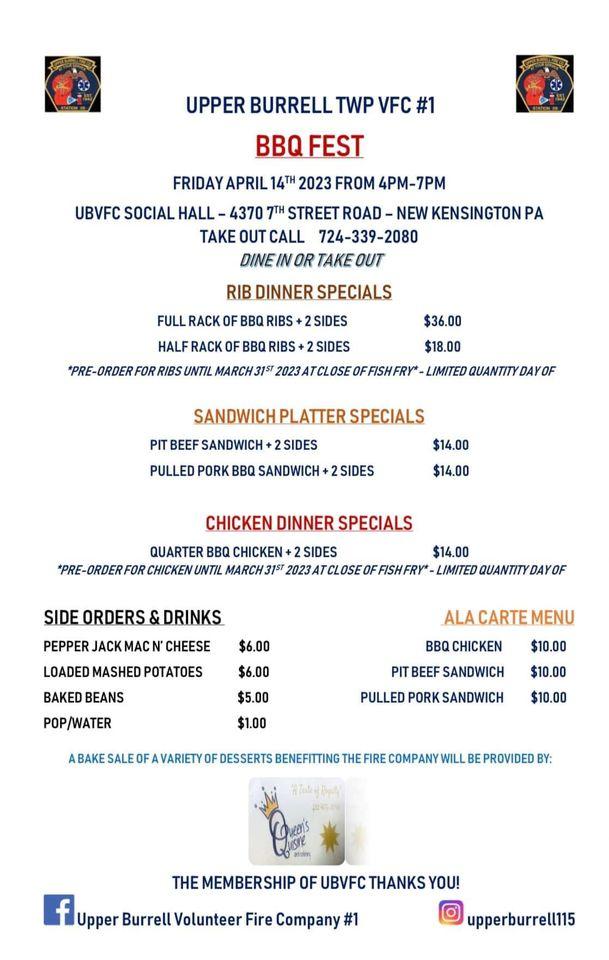 Carta de Upper Burrell Fireman's Club, Lower Burrell