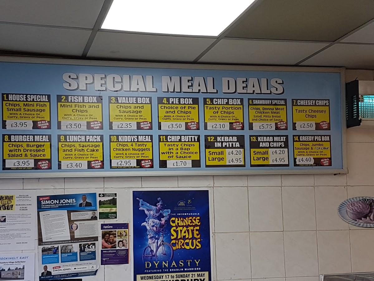 Shawbury Fish Bar in Shawbury - Restaurant reviews