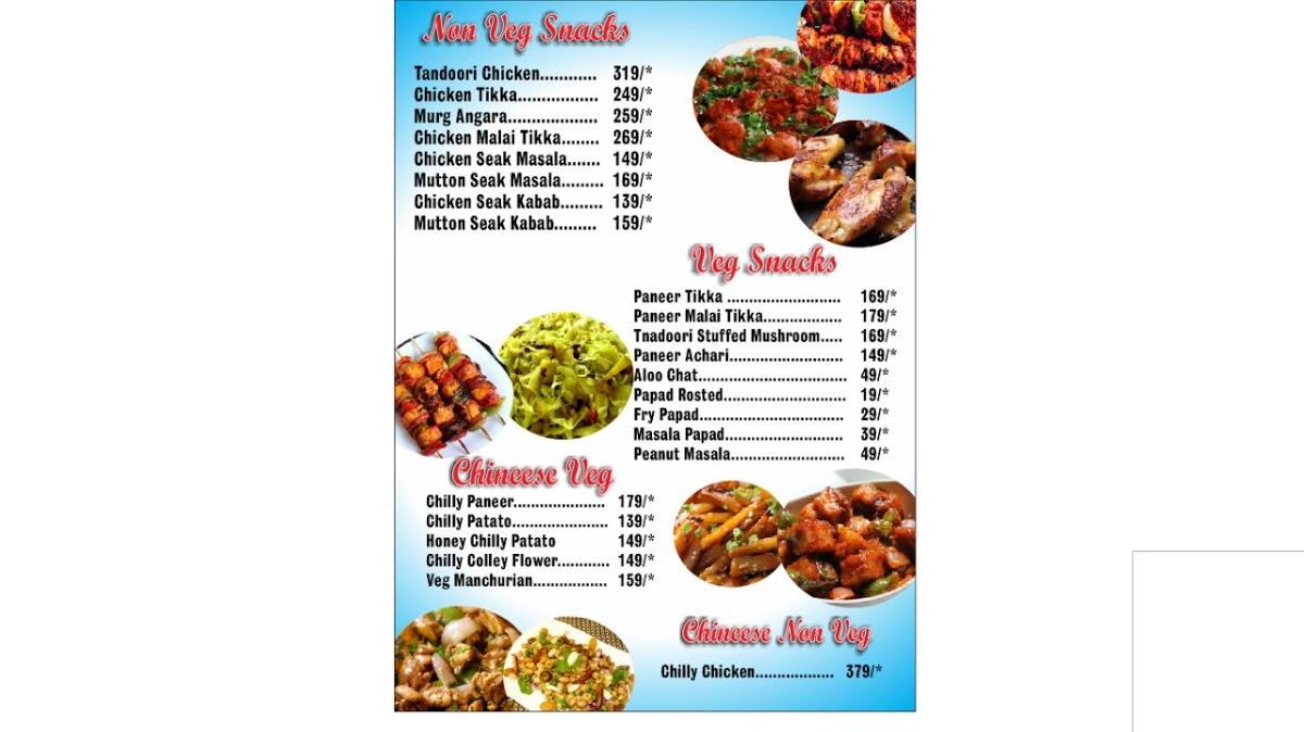 Menu at FOOD TREE, Dehradun