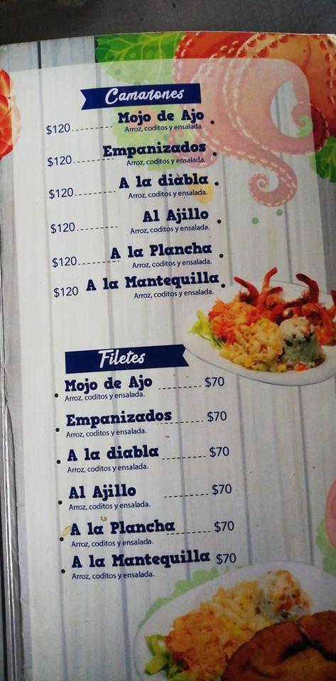 Menu at Restaurante "El Timón", Uriangato