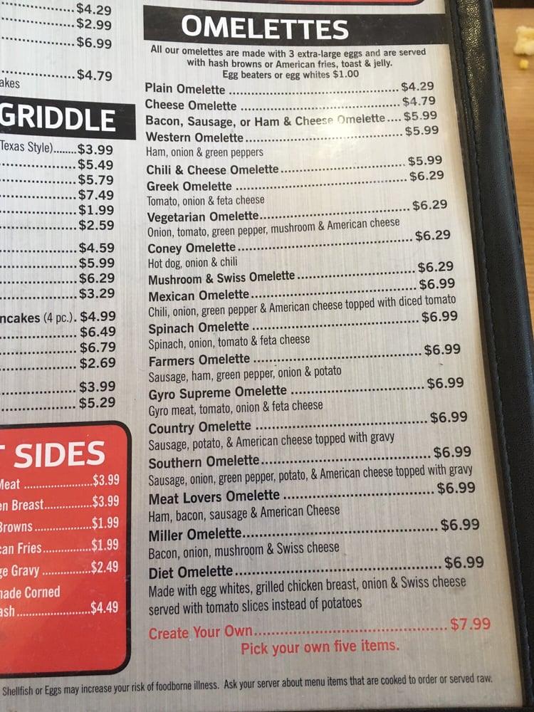 Menu at Westside Family Dining fast food, Novi