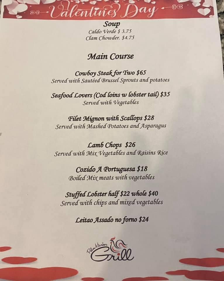 Menu at Palm Harbor Grill BBQ, Palm Coast, 9 Hbr Ctr Dr #11