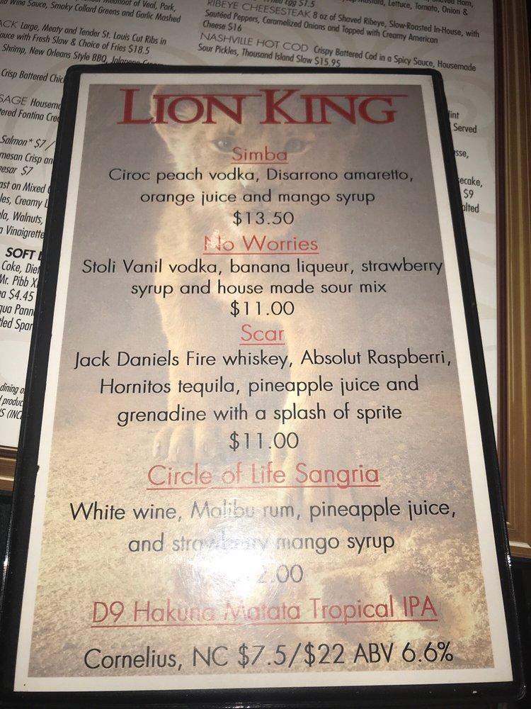 Menu at CMX CinéBistro Stony Point restaurant, Richmond