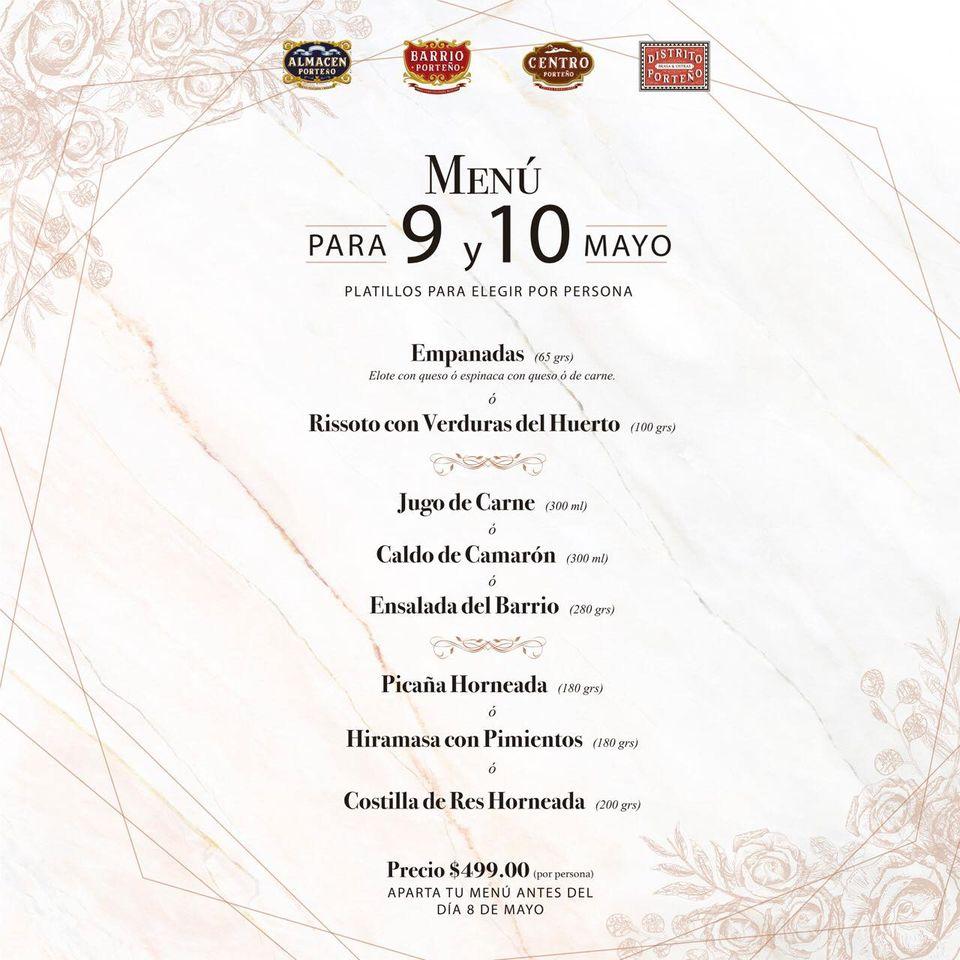 Menu at Almacén Porteño pub & bar, Metepec, Av. Lic. Benito Juárez ...