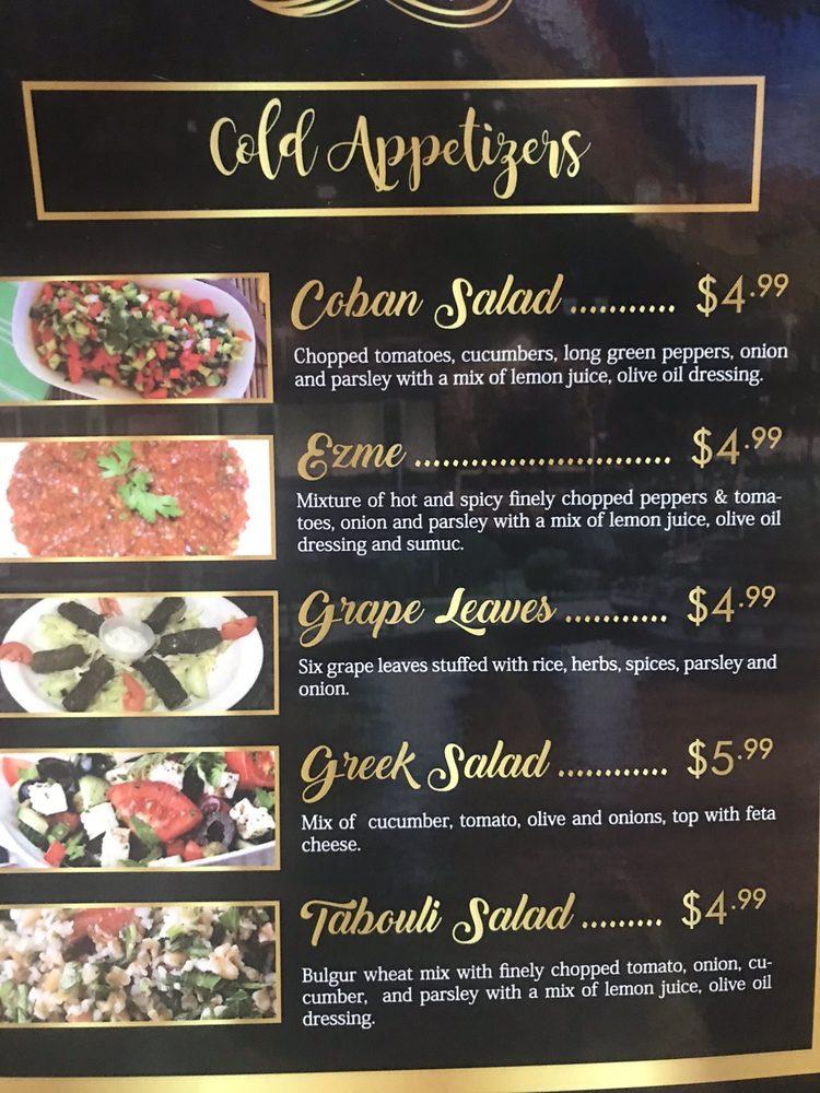 Menu at KEBAB FOREVER TURKISH and MEDITERRANEAN GRILL “ Halal food ...