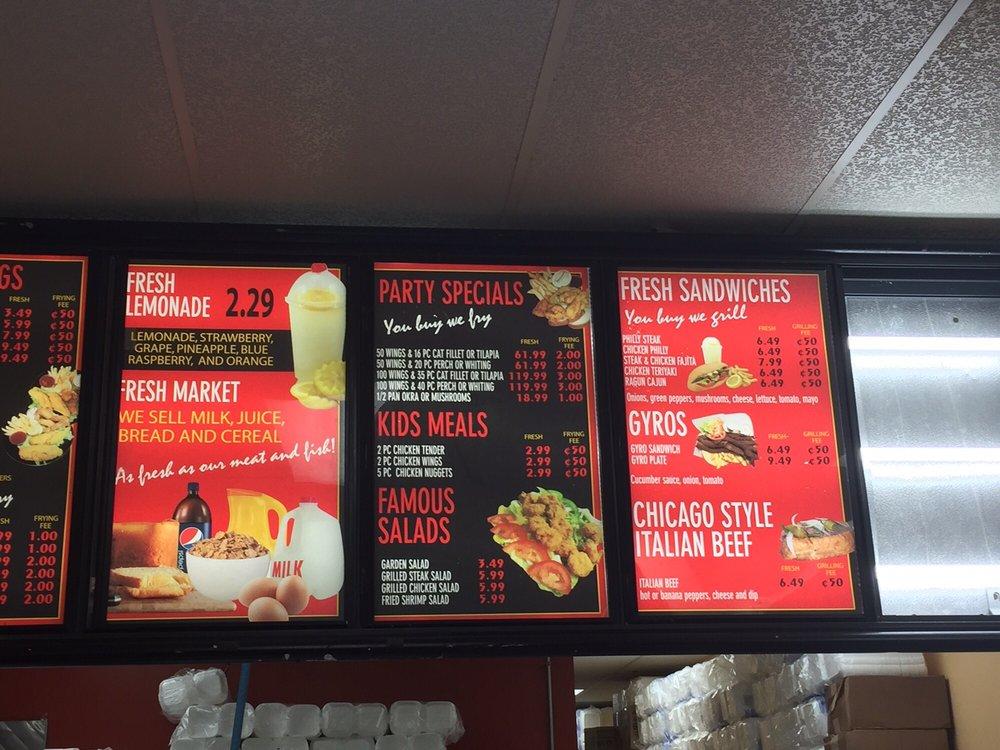 Menu at Famous Steak & Lemonade BBQ, Indianapolis, W 56th St