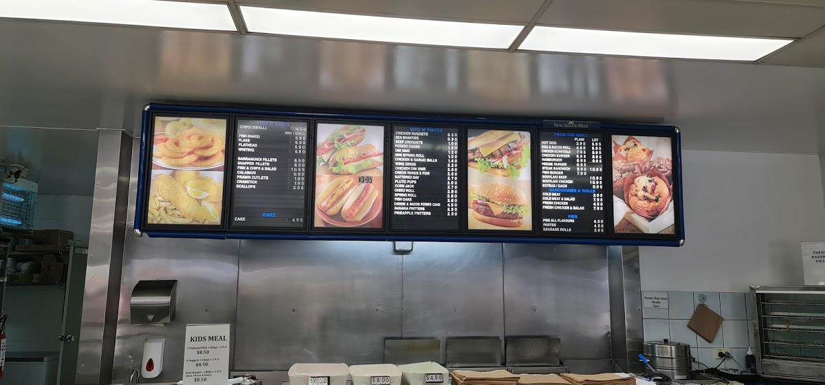 Menu at Federation Park Store restaurant, West Wodonga