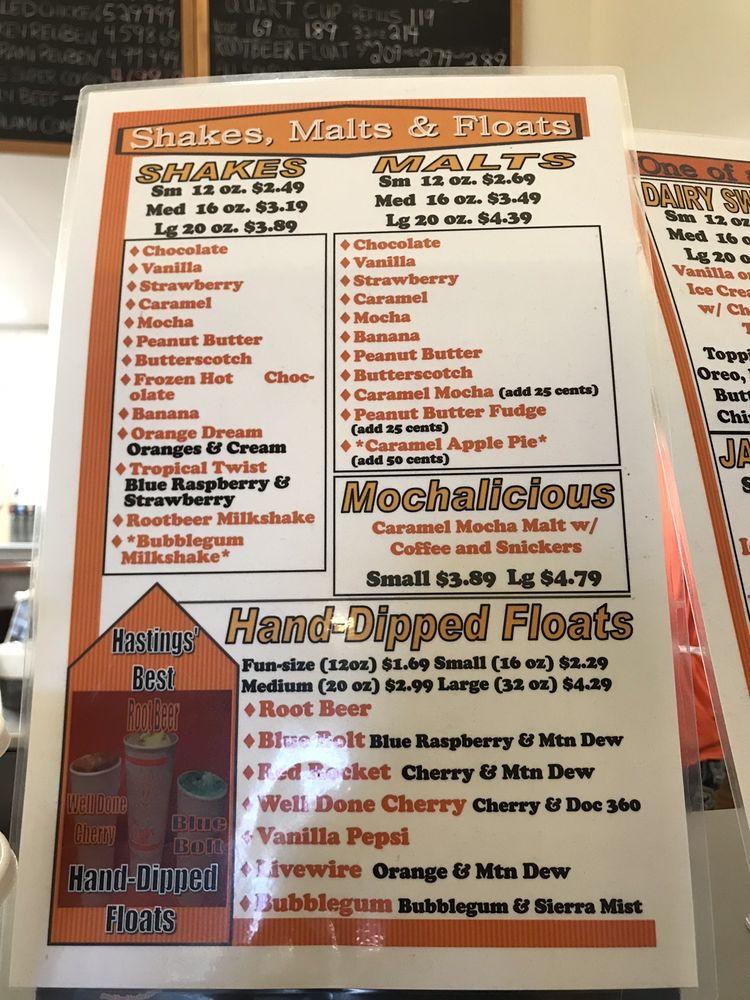 Menu at Big Dally's Deli #2 restaurant, Hastings, 610 E South St