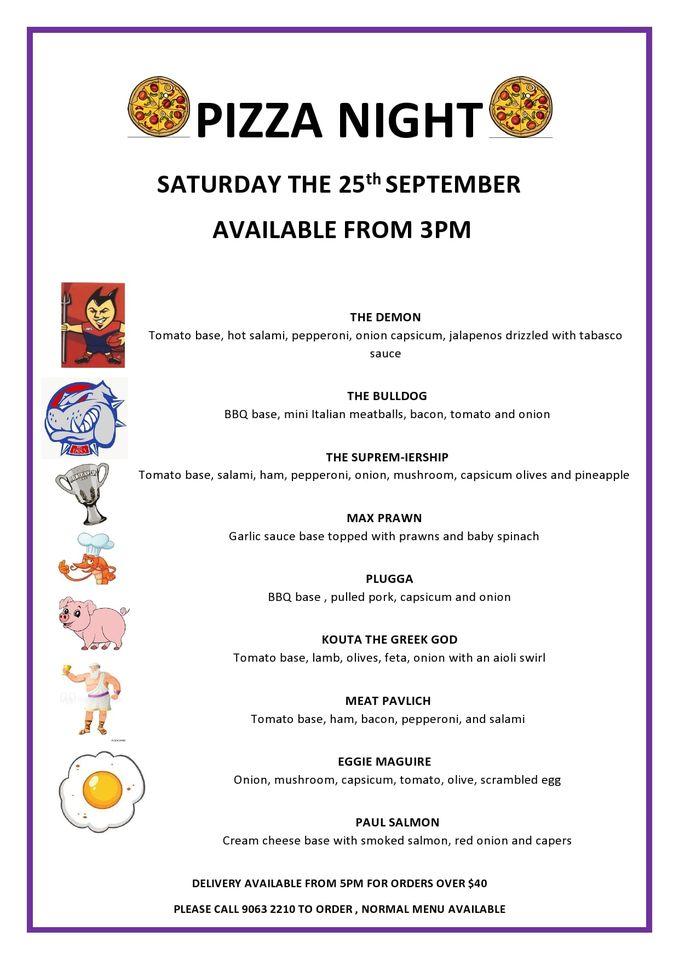 Menu at Corrigin Roadhouse, Corrigin