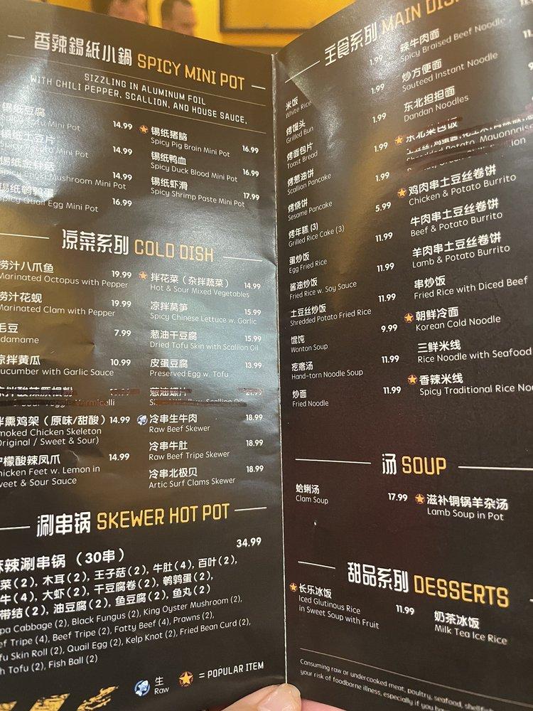 Menu at Friendship BBQ, Virginia Beach