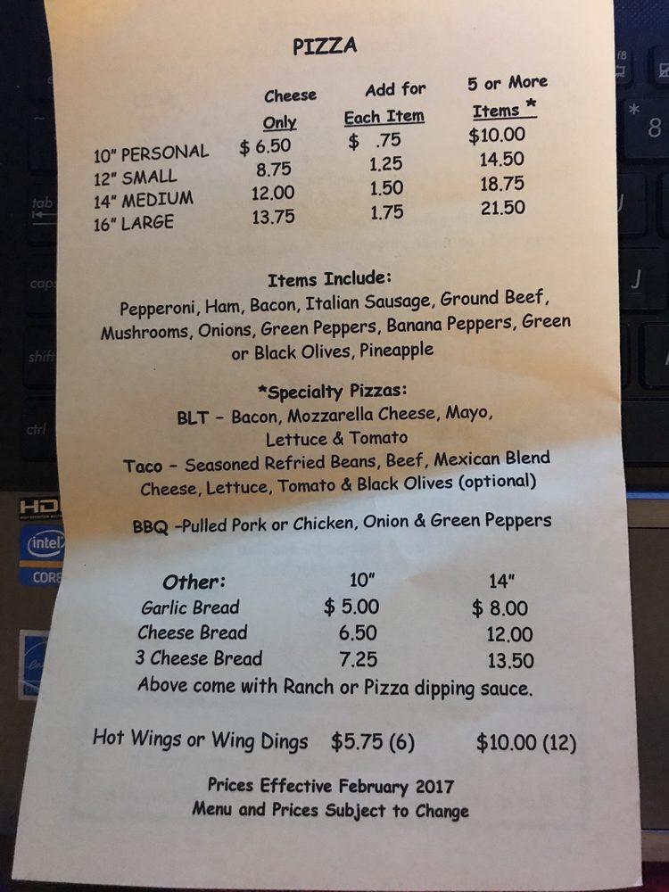 Menu at Bare Bones BBQ, Bay City, 807 Columbus Ave
