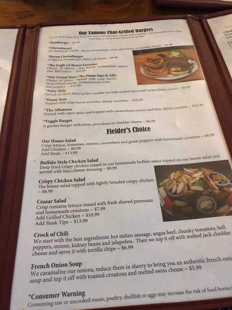 Menu at Almost There Restaurant, Conway, White Mountain Hwy