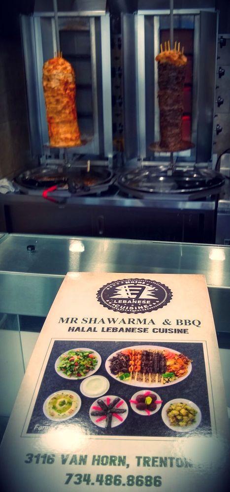 Menu at Mr Shawarma & Bbq, Trenton