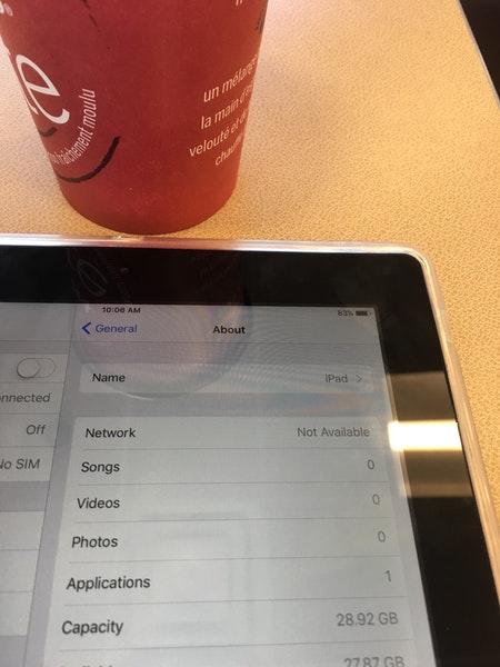 Menu at Tim Hortons restaurant, Montreal, Rue Jarry E