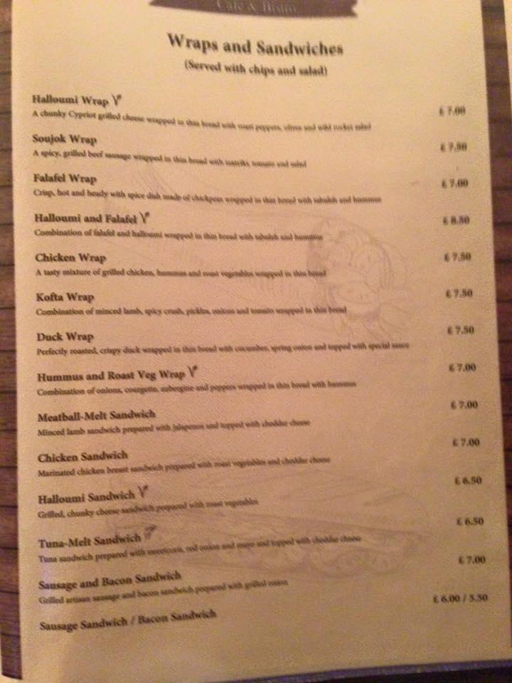 Menu at Nene Cafe & Bistro, Chislehurst, 111 High St