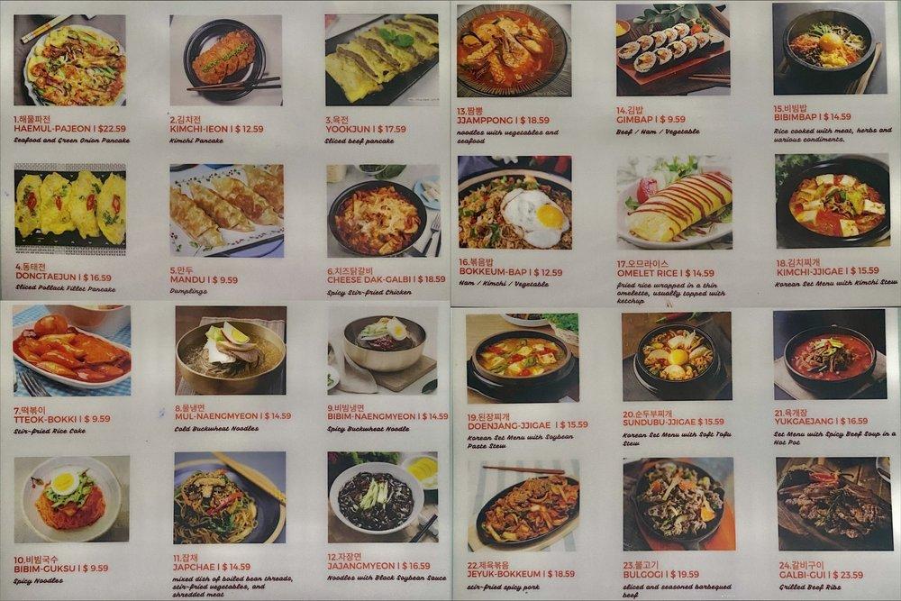 Menu at Yoon's Kitchen Korean Food & Chicken restaurant, Hilo
