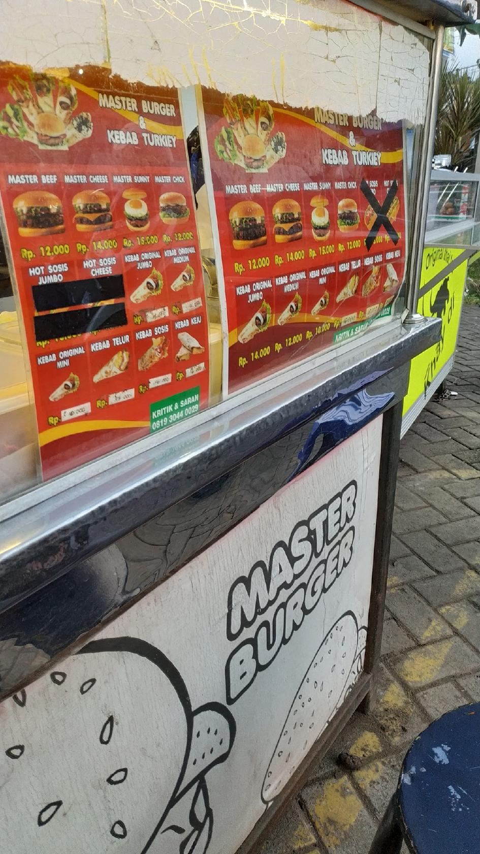 Master Burger & Kebab Turkiey restaurant, Weleri - Restaurant reviews