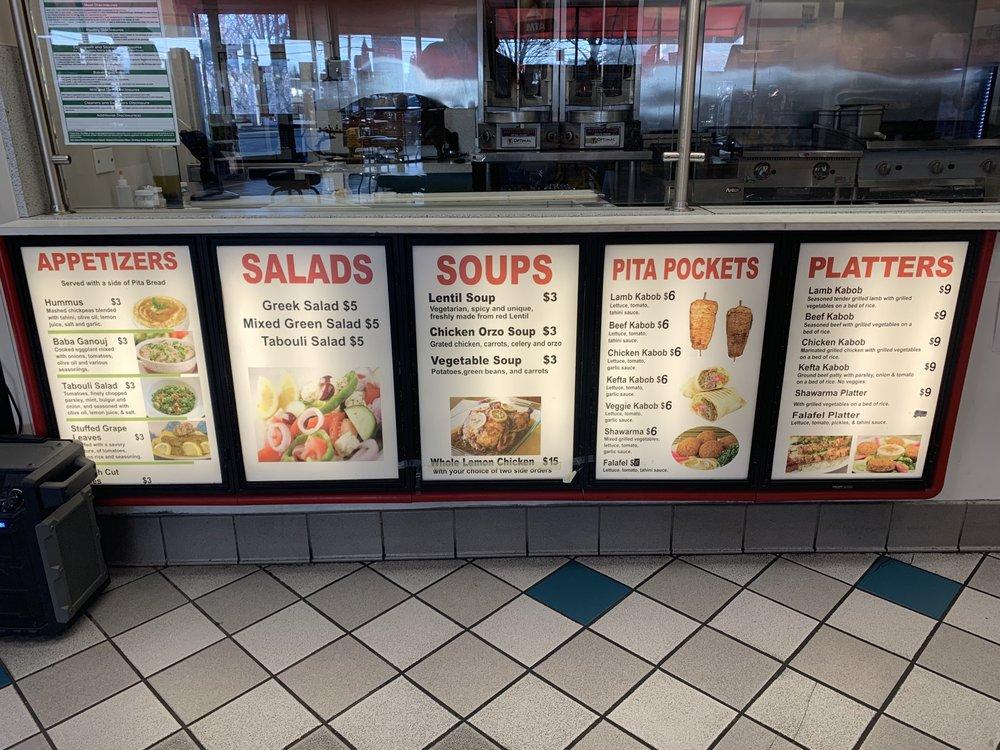 Menu at Pita Pocket restaurant, Mount Laurel