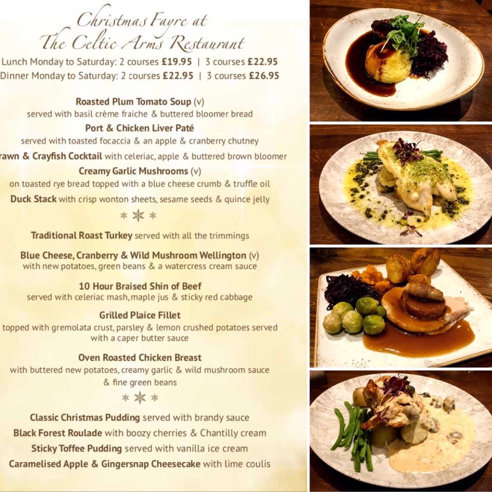 Carta del pub y bar The Celtic Arms, Northop