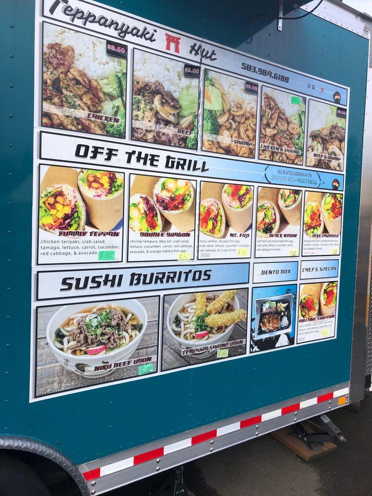 Menu at Cartlandia - Food Carts fast food, Portland