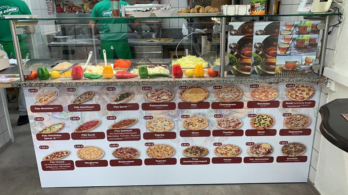 Menu at Flein Kebap, Flein