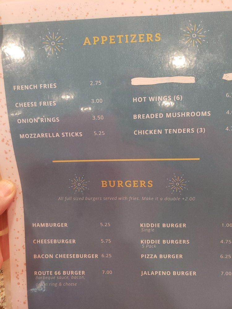 Menu at Teri's Route 66 Diner, Granite City