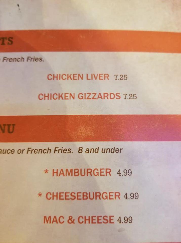 Menu at TNT Bar & Grill, Utica