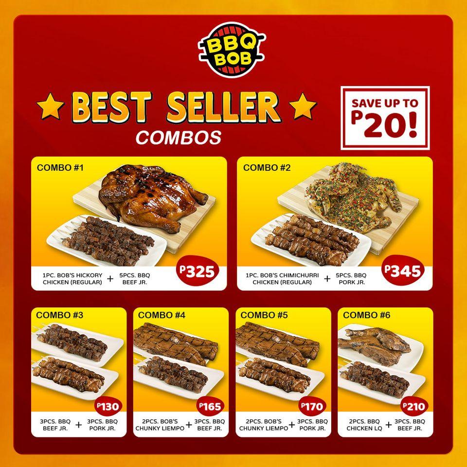 Menu at BBQ Bob, Philippines