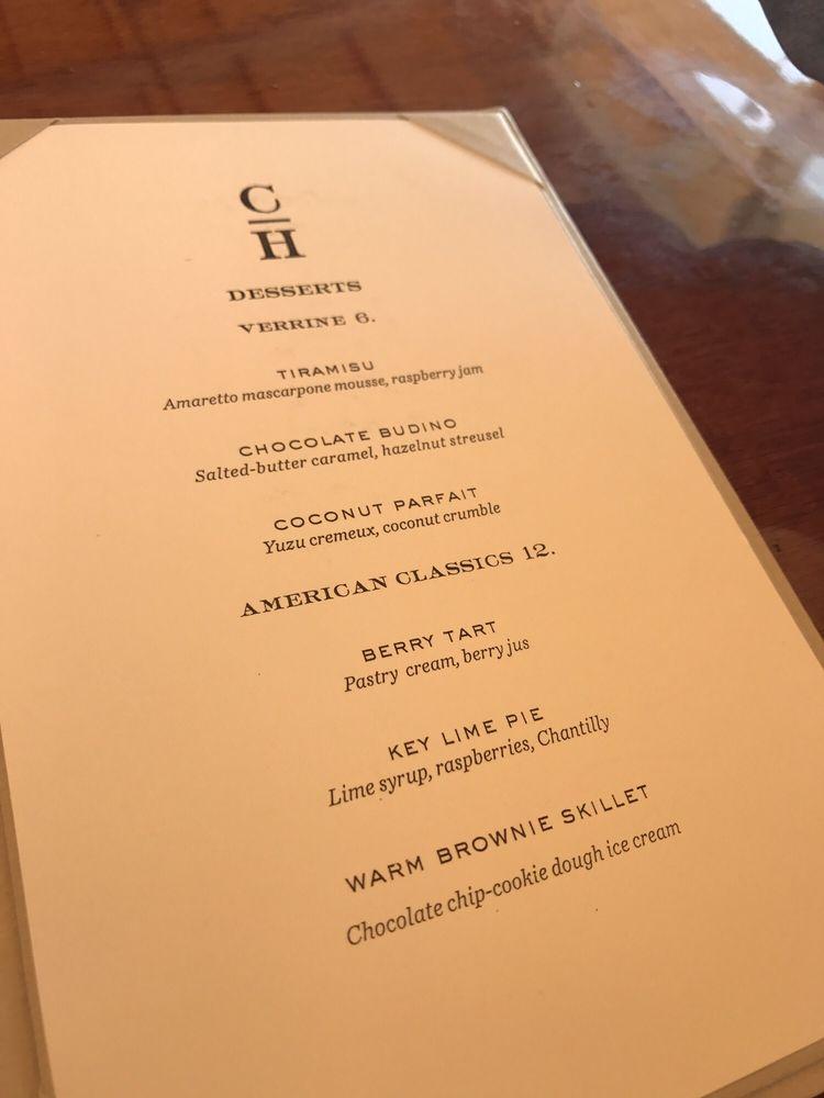 Menu at Aurelia at Castle Hill restaurant, Newport