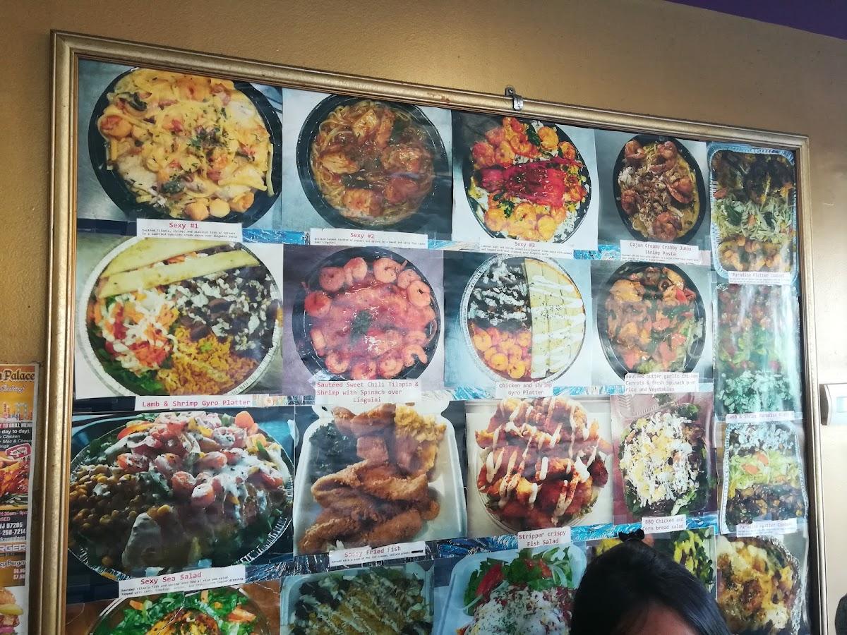 Menu at Grilled Chicken Palace restaurant, Hillside