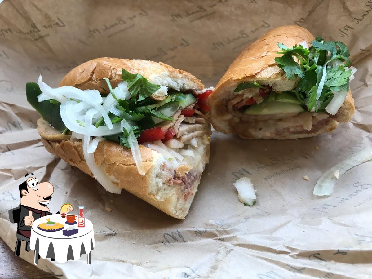 Lotus Cafe Banh Mi Sandwich