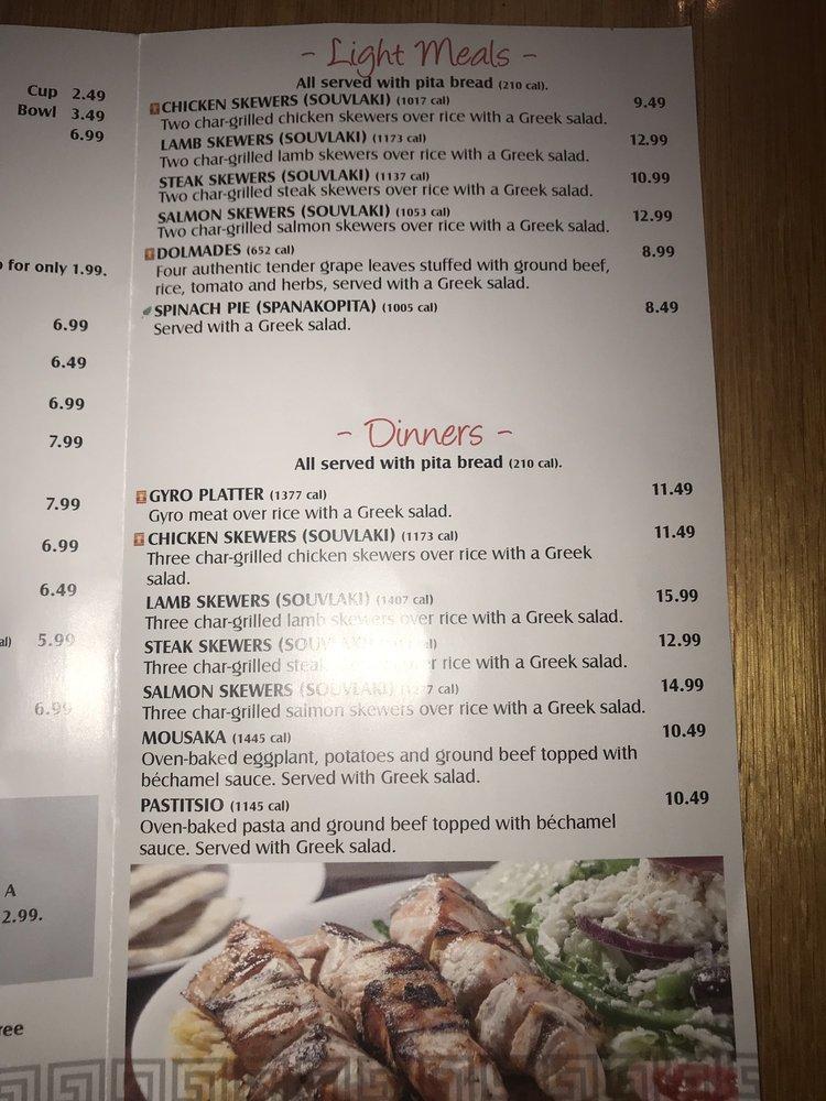 Menu at Little Greek Fresh Grill restaurant, New Port Richey, Little Rd